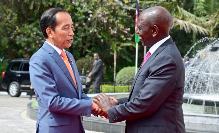 佐科威与肯尼亚总统举行双边会晤