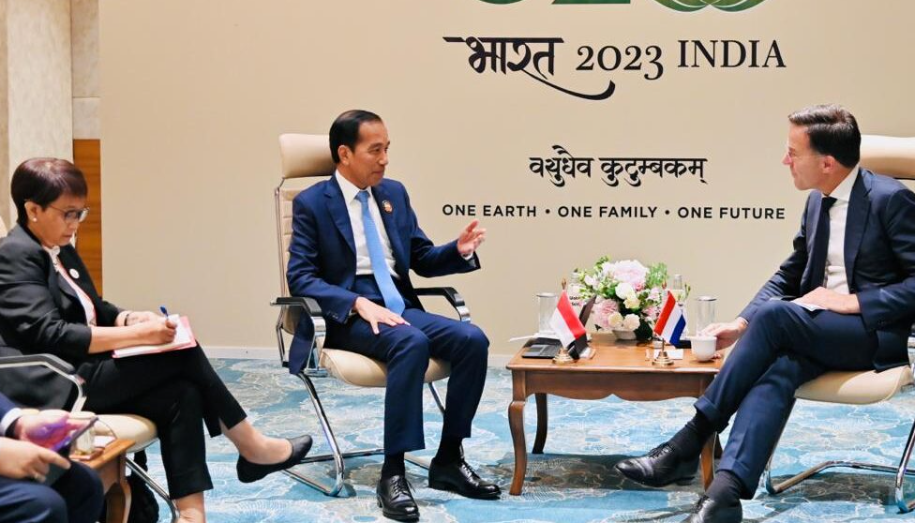 佐科威同荷兰总理吕特举行双边会晤